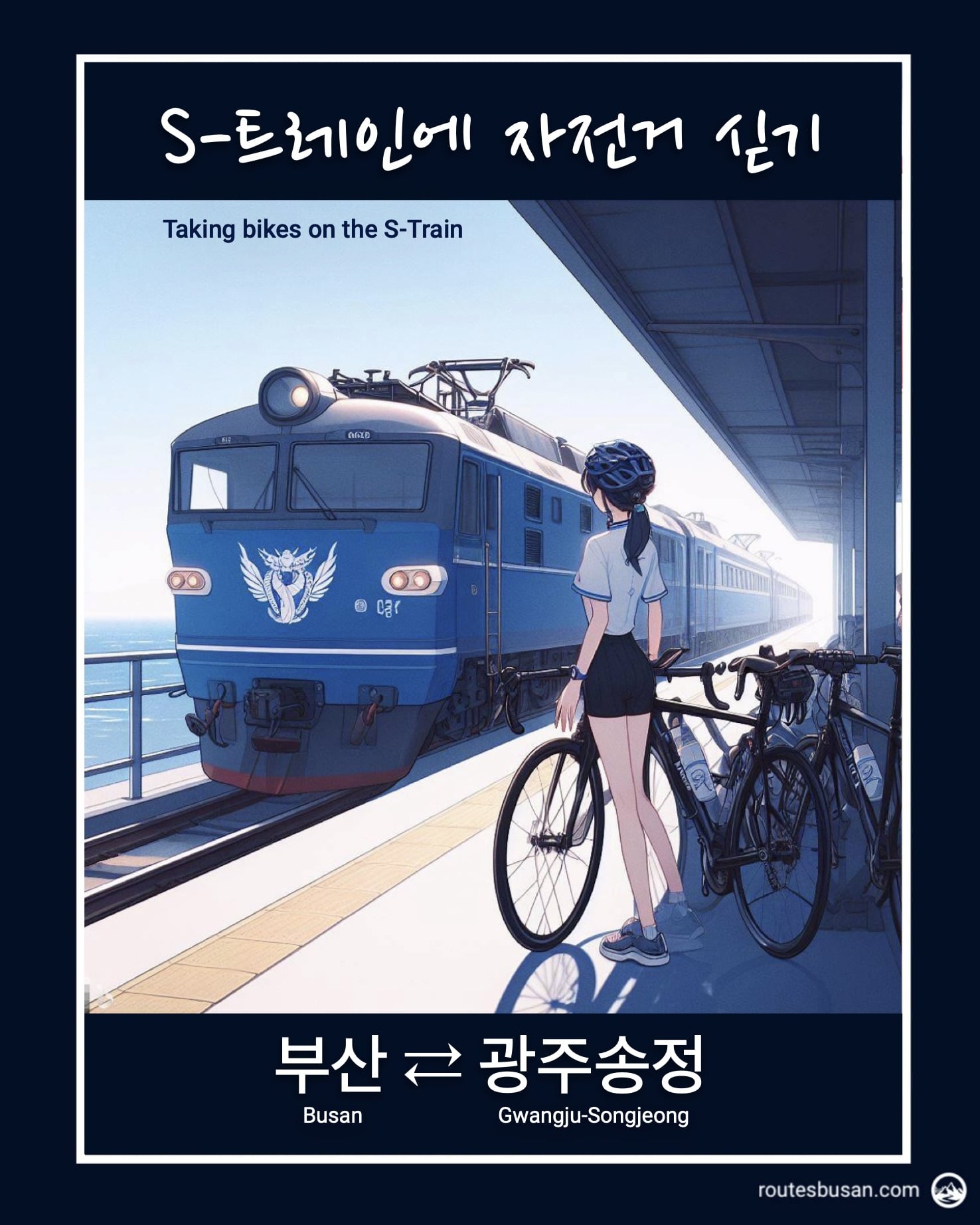 The Busan-Gwangju S-Train – Routes Busan 루트 부산